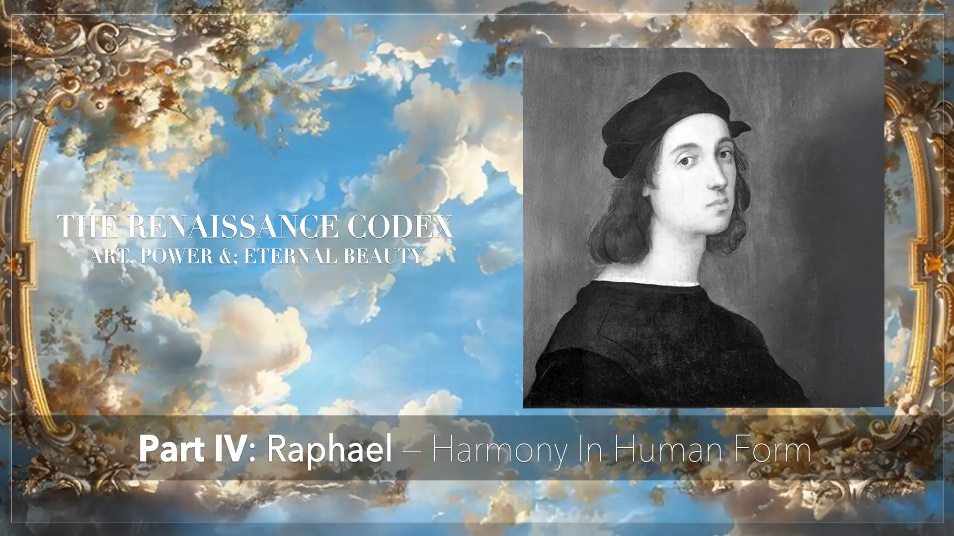 QCEG MAG || LIVING ARTS — PART IV: RAPHAEL — HARMONY IN HUMAN FORM